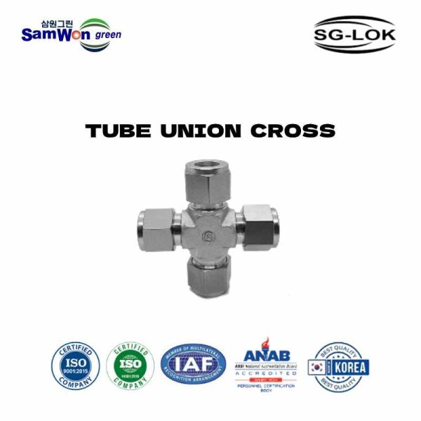 Tube Cross Fitting Malaysia KOREA SG-LOK Compression Fittings